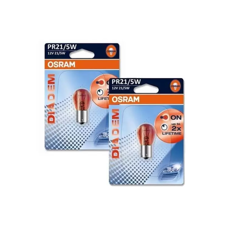 OSRAM Red Diadem PR21/5W (Twin Pack) | PowerBulbs