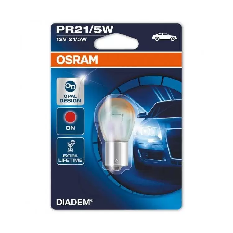 OSRAM Red Diadem PR21/5W (Single) | PowerBulbs