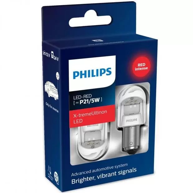 OSRAM LEDriving P21/5W Red (Twin) | PowerBulbs