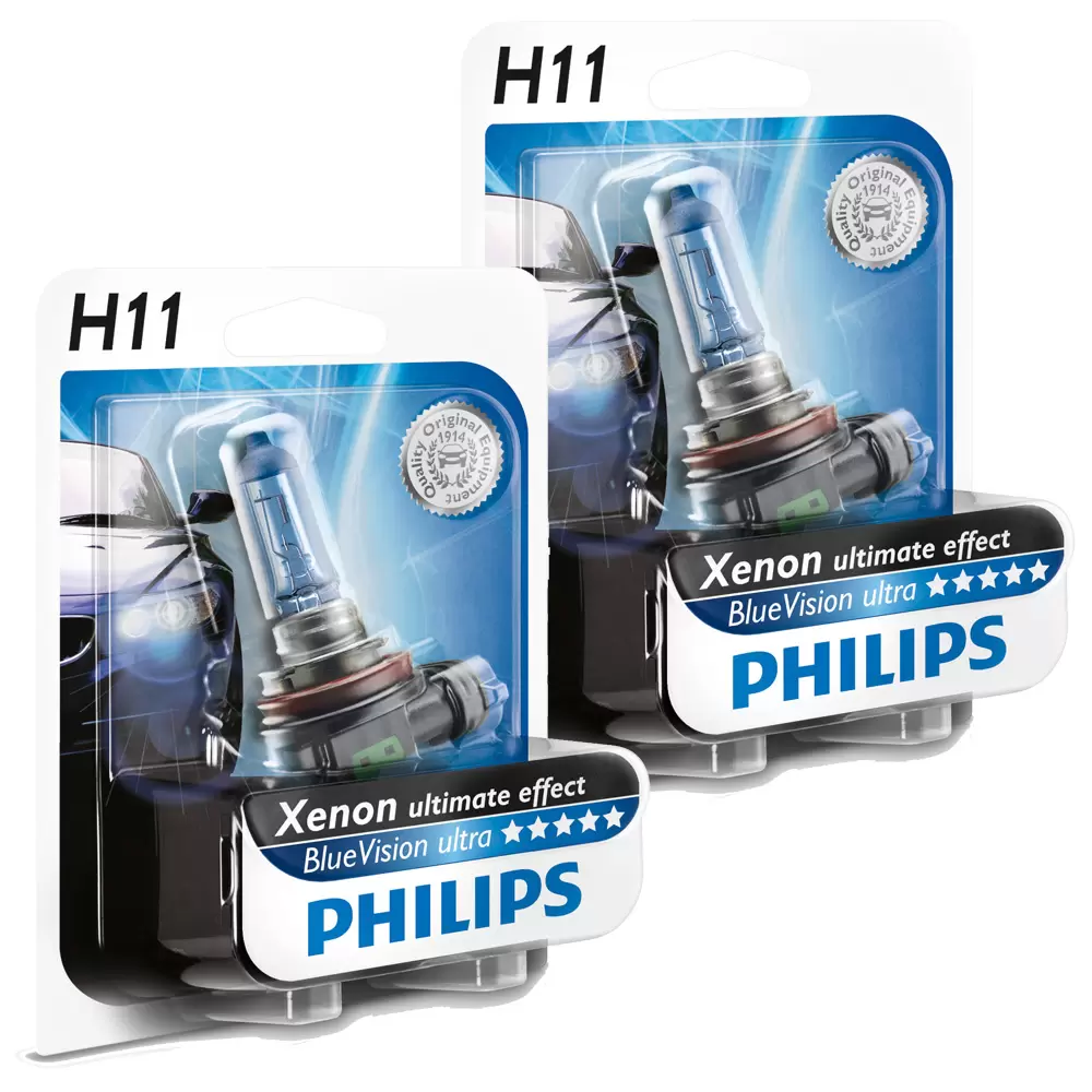 Philips Blue Vision Ultra H11 (twin) | Linklounge